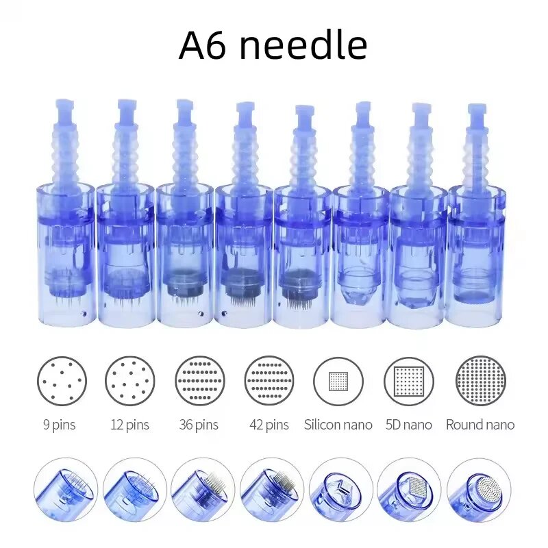 Dermapen картриджи A1 A6, 12pin, 10шт.