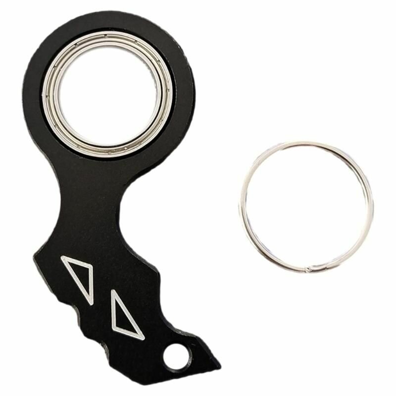 Спиннер-брелок для снятия стресса, Черный