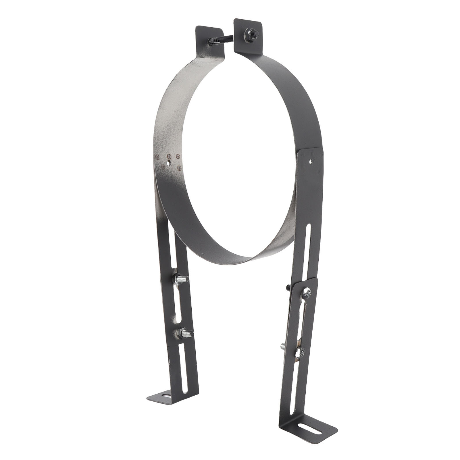 Кронштейн держателя дымоходной трубы, регулируемый держатель дымоходной трубы из нержавеющей стали, зажим для облицовки дымохода, аксессуар для крепления каминной трубы