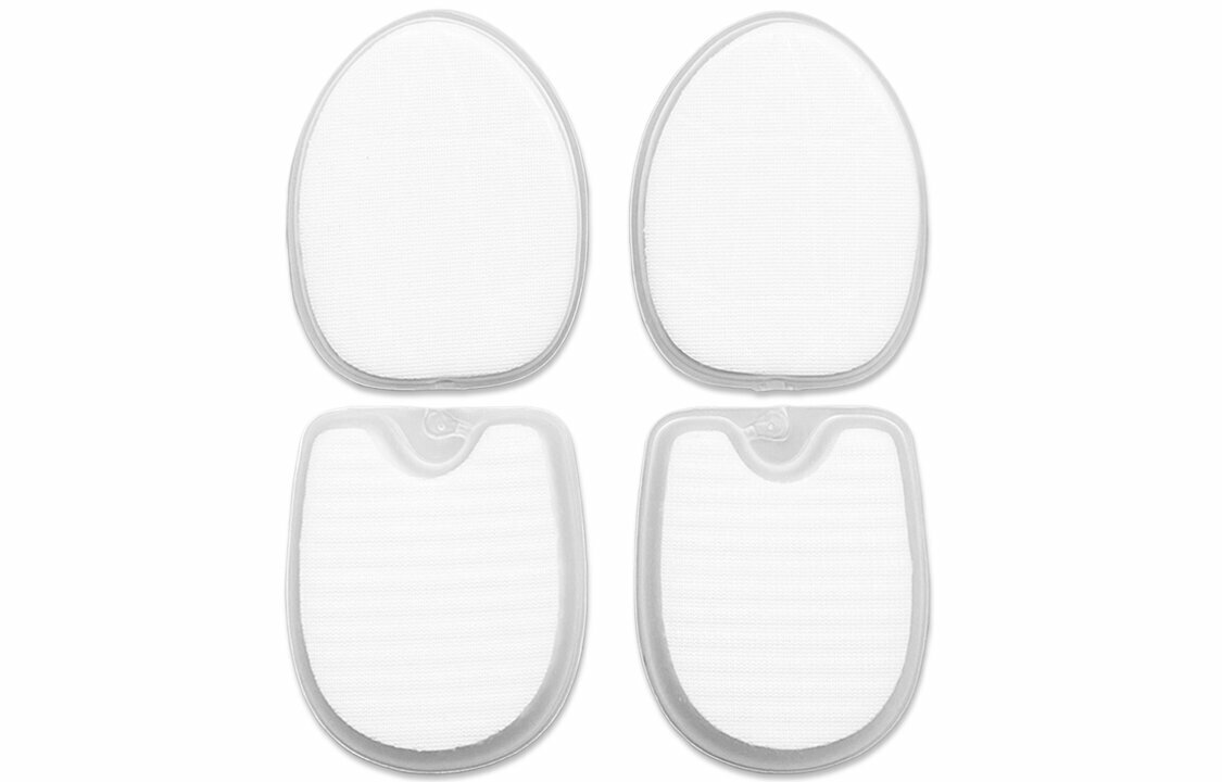 Стельки унисекс US8ACC Front Foot Turbo Zoom Air Cushion 1 Pack+Heel Horseshoe Zoom Air Cushion 1 Pair, transparent