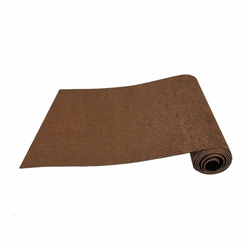 Обрезной самоклеящийся коврик для ковра, от кошачьих царапин, защитная наклейка дивана-коричневый-S-40см * 1м