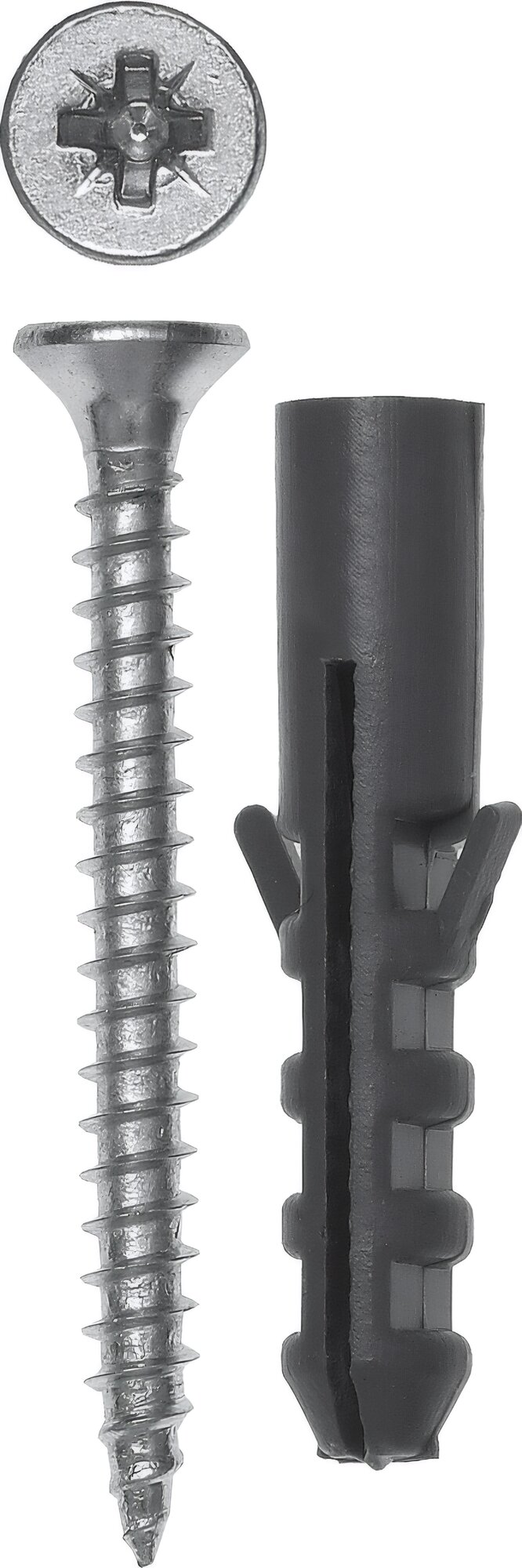 Распорный дюбель с шурупом ЗУБР 30662-06-30