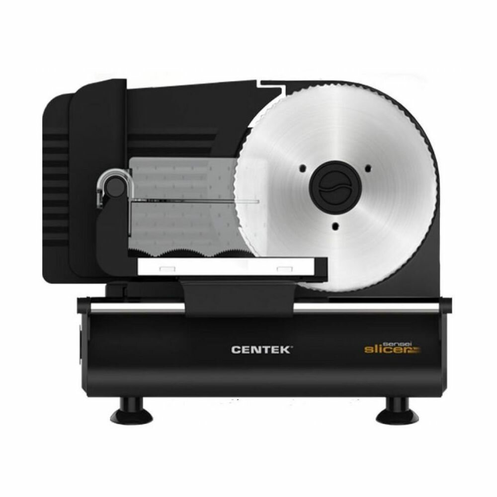 Ломтерезка электрическая Centek CT-1381, нержавеющая сталь, 150Вт, защита от перегрузки