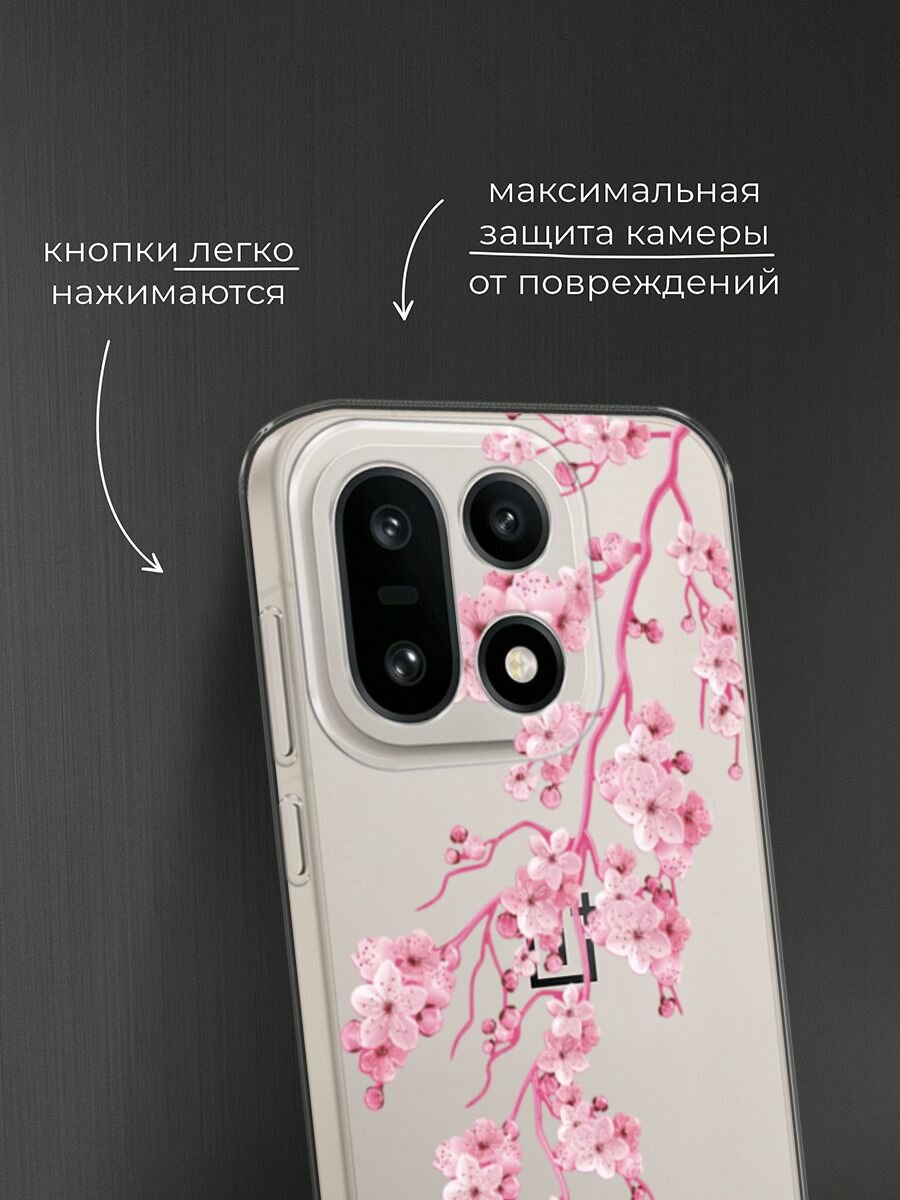 Чехол на OnePlus 15 / Ван Плас 15 с принтом Ветка сакуры 2 — фото 1
