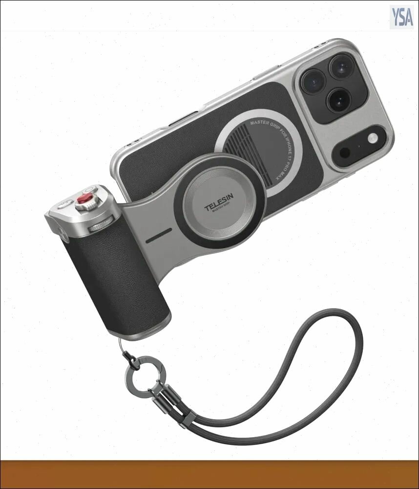 Комплект Master Grip для iPhone 17 Pro Max, магнитный держатель камеры, стандартный комплект, защитный чехол из графена (беспроводная зарядка не входит в комплект)