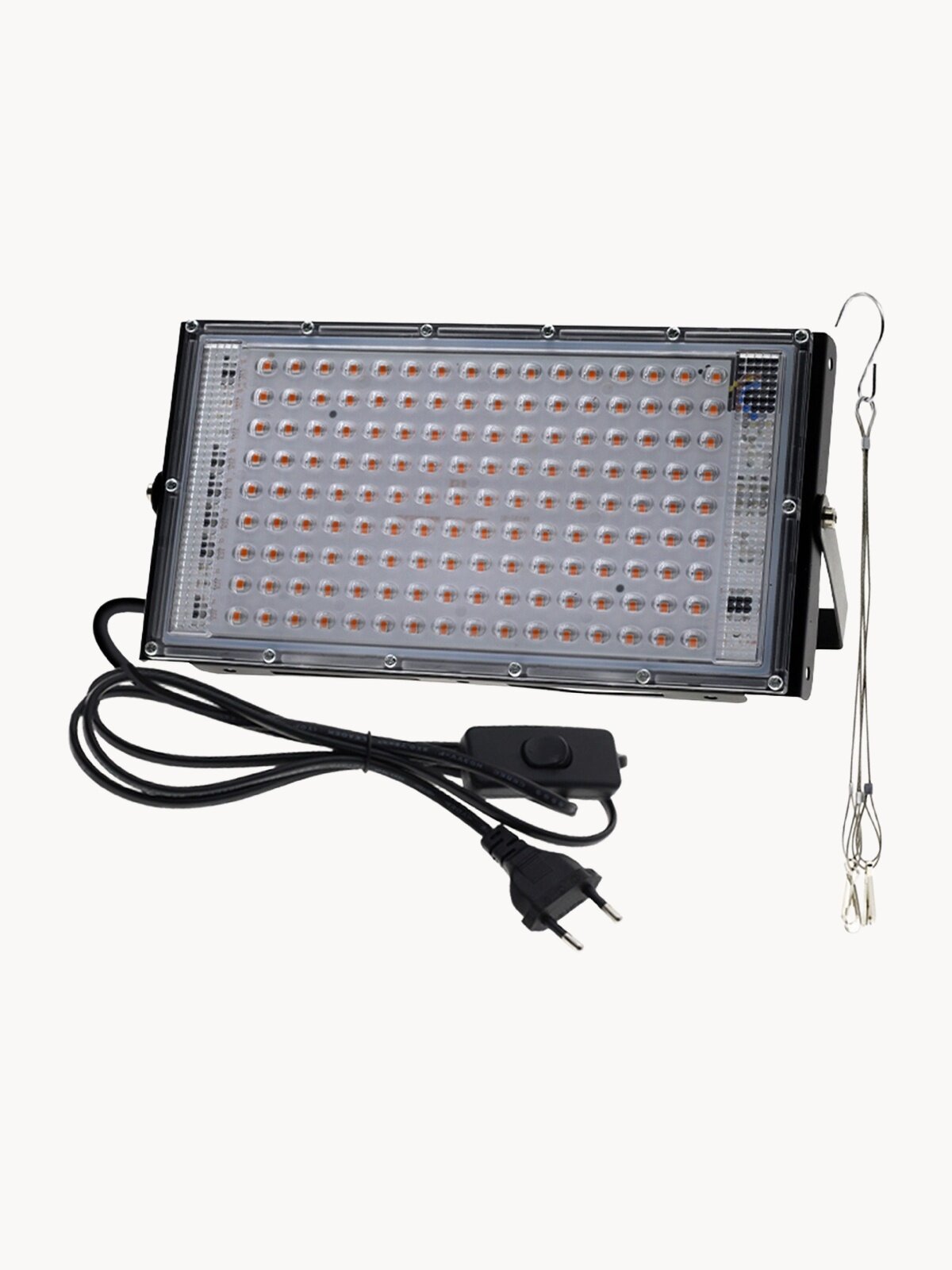 Фитолампа для растений и рассады 200 вт, Фито прожектор полного спектра, светильник для цветов и всех типов зелени