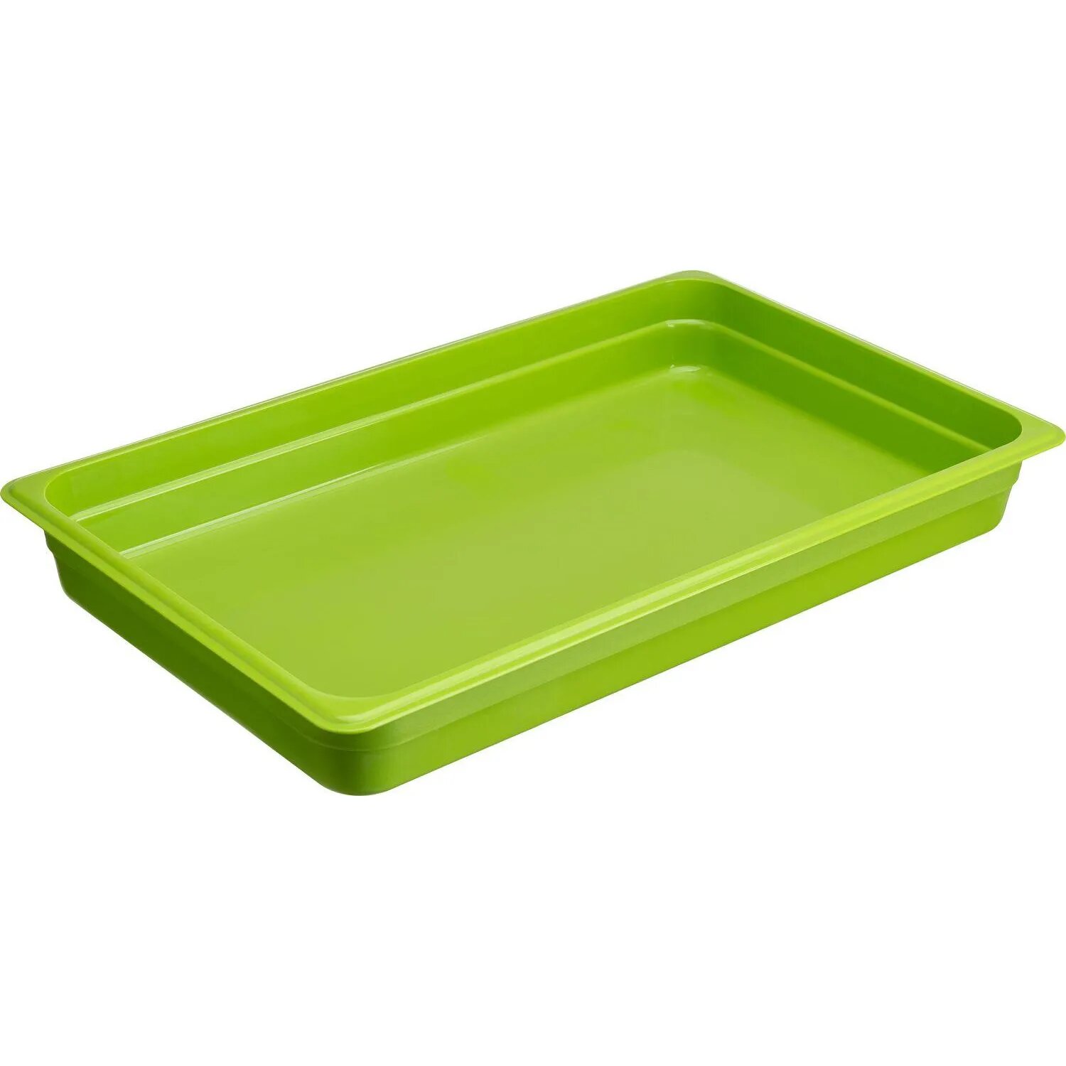 Гастроемкость Restola полипропилен GN 1/1 530х325x65 мм зеленая, 422107309