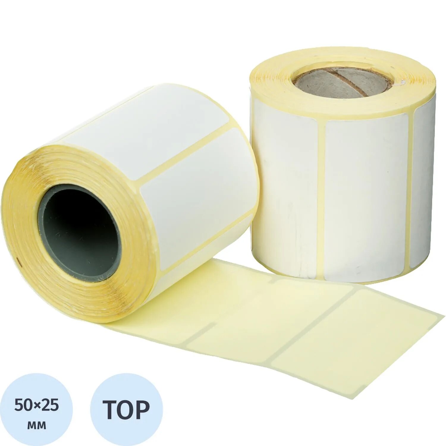 Термоэтикетки ТОП 50х25, 400 шт/рул, вт. 25