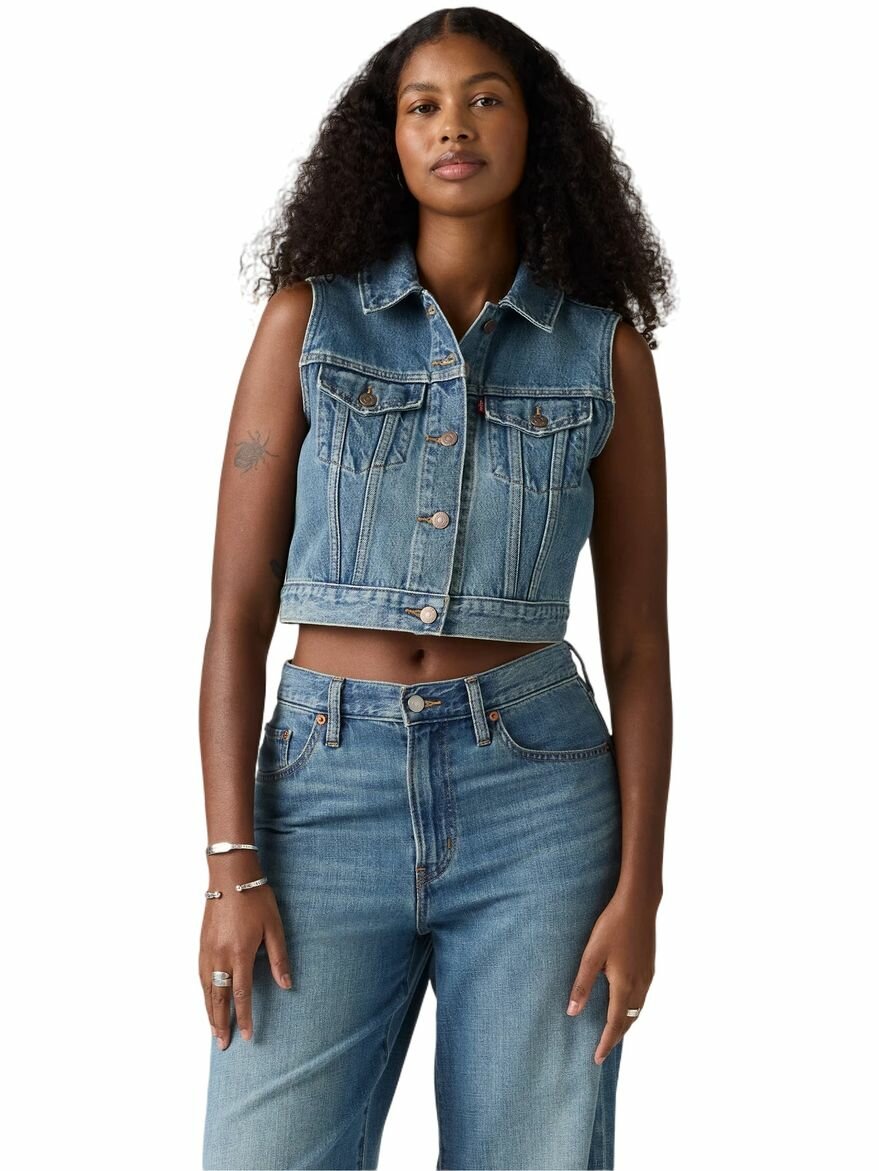 Жилет Women XS Vest Denim