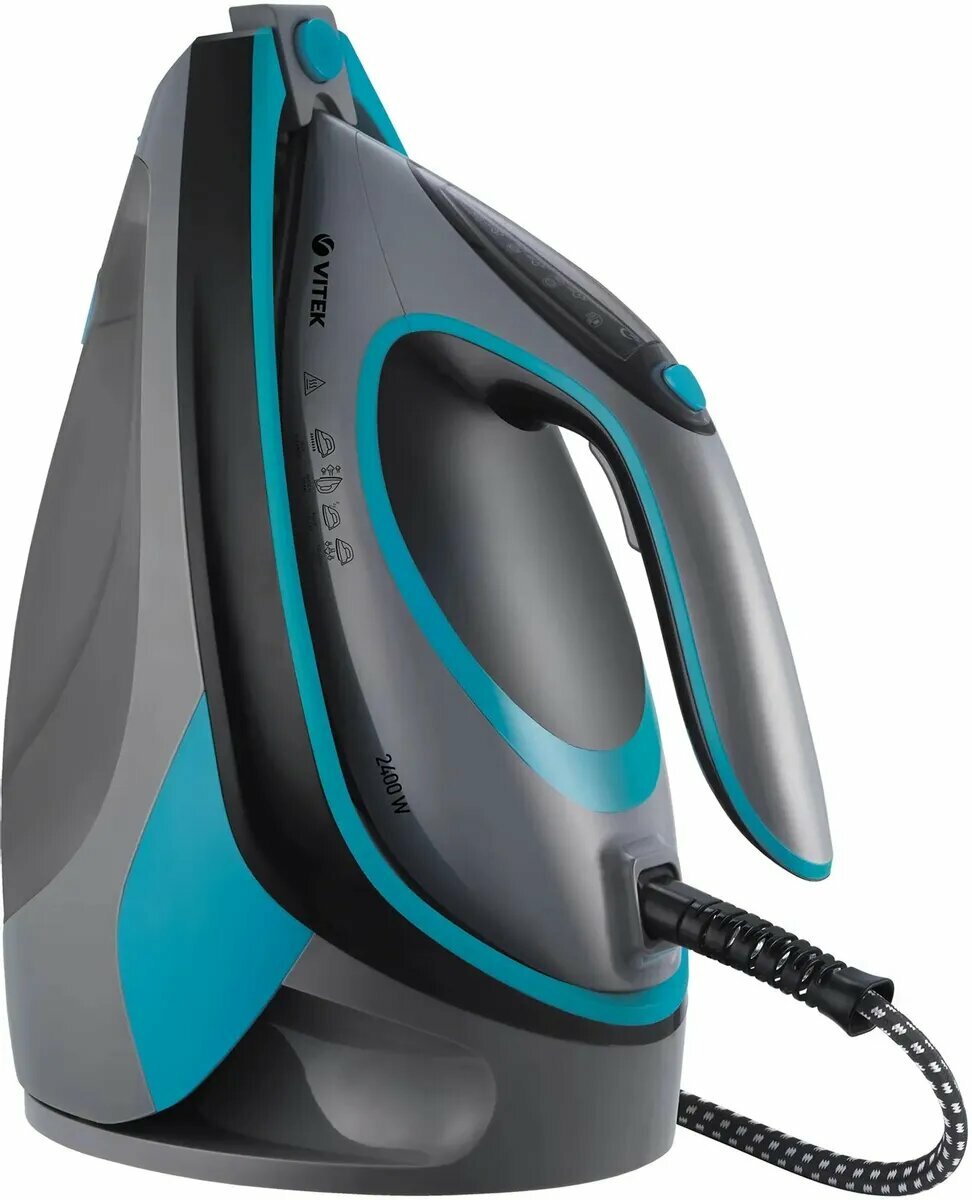 Парогенератор VT-2433 VITEK, 2400Вт, 4бар, двойное керамическое покрытие UniCera