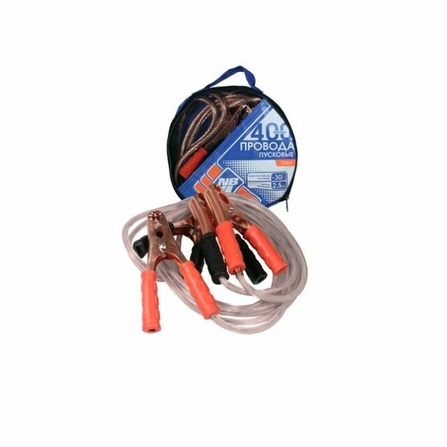 Провода пусковые 400 а - 2,2 м морозостойкие в сумке