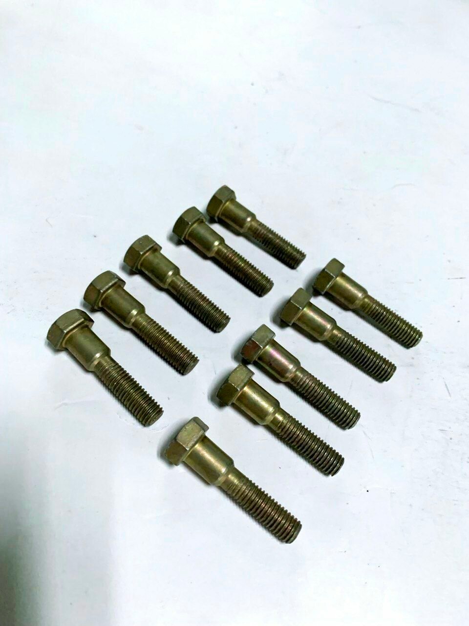 Болт М8х38х1,25 оси катка тележки для снегохода Буран (110200138), 10 шт.