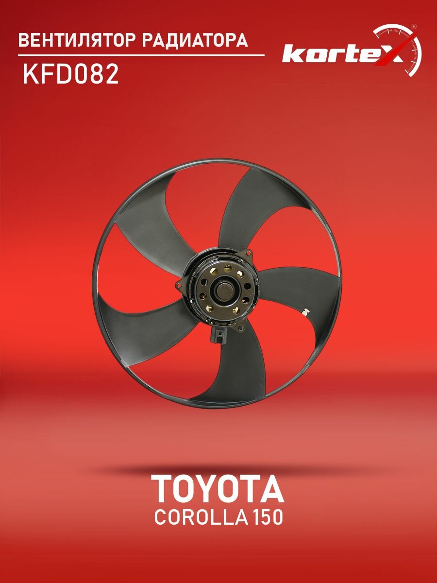 Вентилятор радиатора Тойота Аурис, Королла RF1676, PFN414, LFK1914