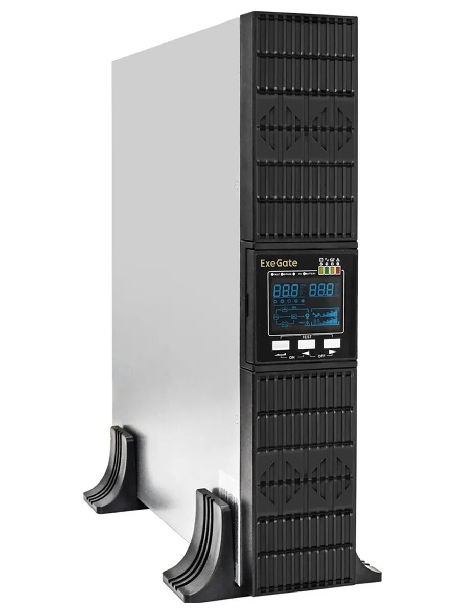 ИБП ExeGate EP285647RUS PowerExpert ULS-2000. LCD. AVR. C13, 2000 ВА/2000 Вт