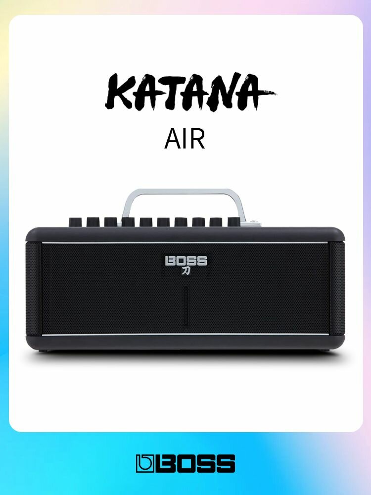 BOSS Роланд KATANA KTN-AIR Беспроводной портативный акустический усилитель для электрогитары с Bluetooth