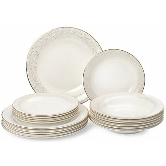 Сервиз столовый Fioretta PEARL 18 предметов (TDS537)