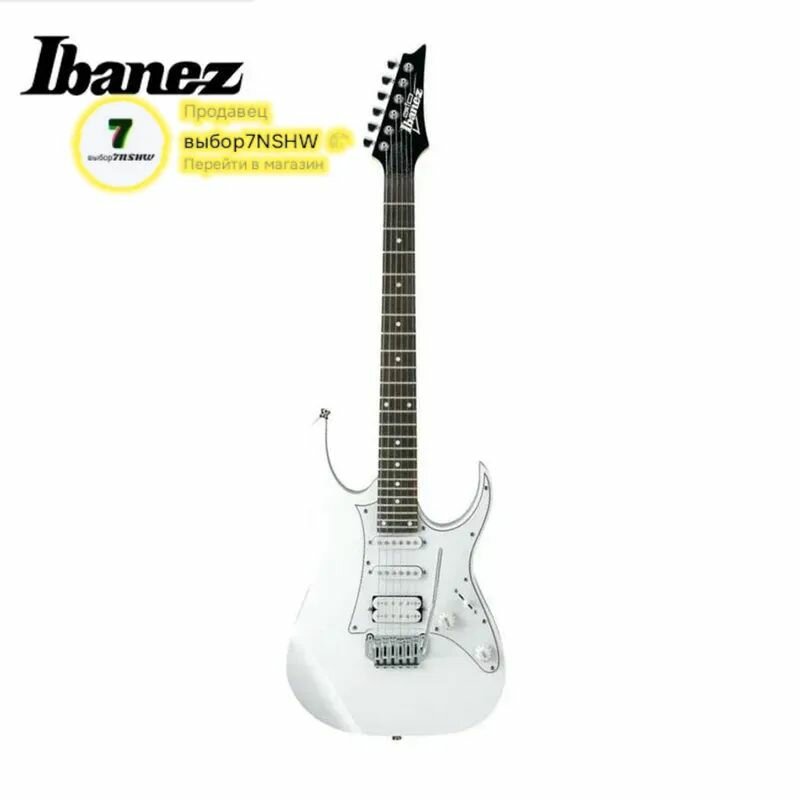 Ibanez Электрогитара GRG140WH 6-струнная, корпус Тополь