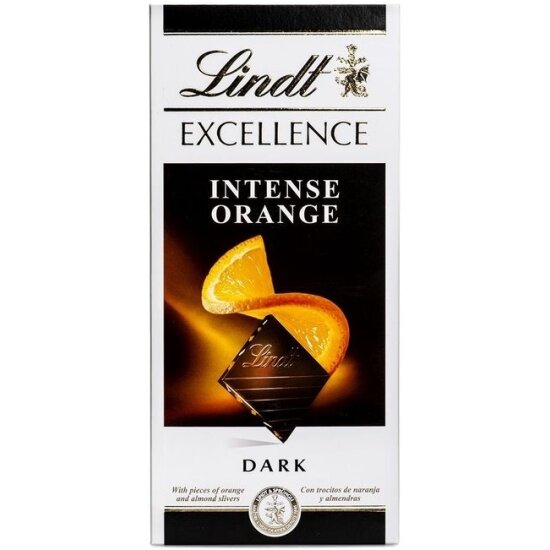 Шоколад Lindt Excellence темный с апельсином 100г