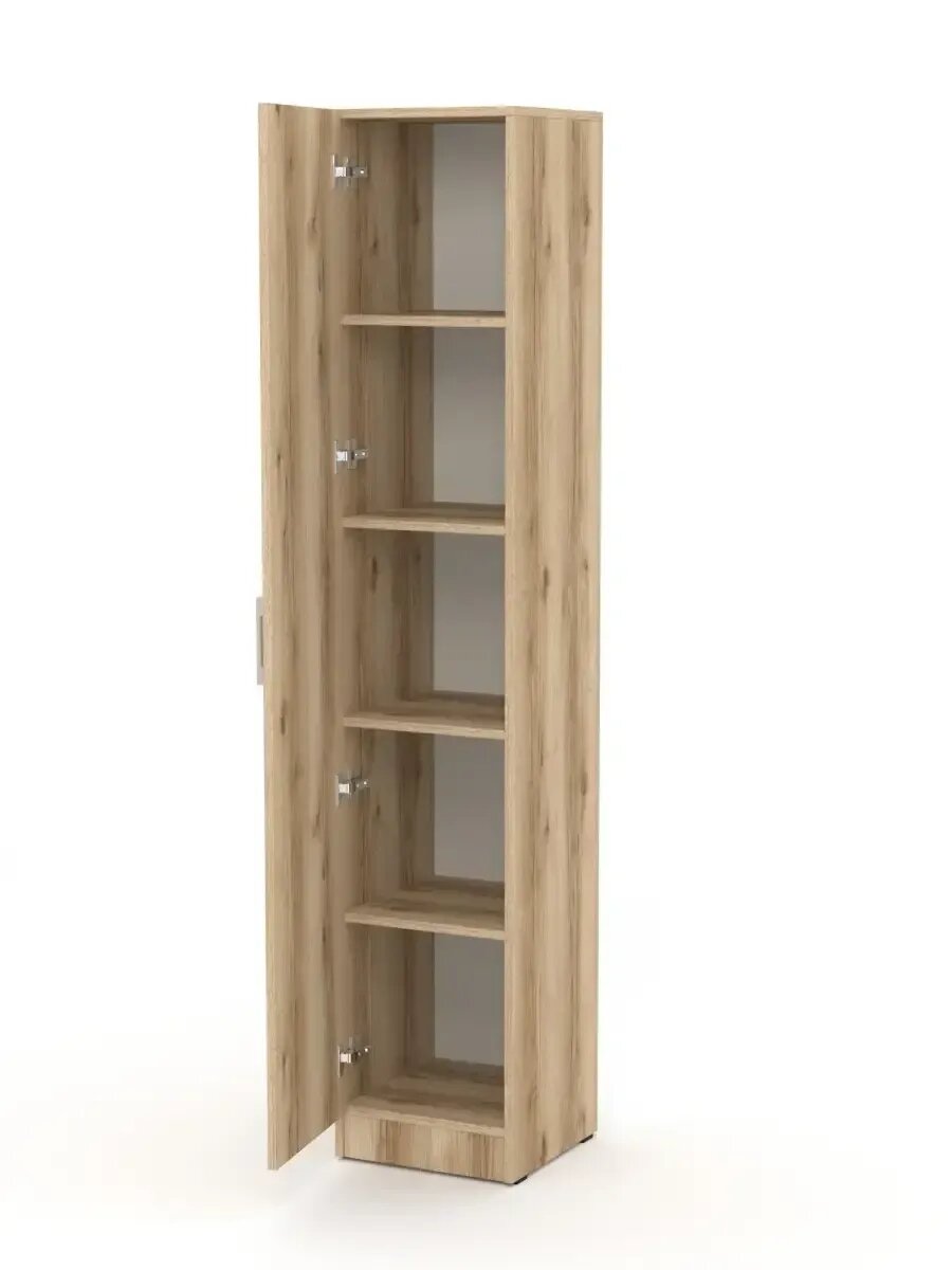 Шкаф пенал FRESTER напольный с дверками высокий для одежды ванной, от производителя