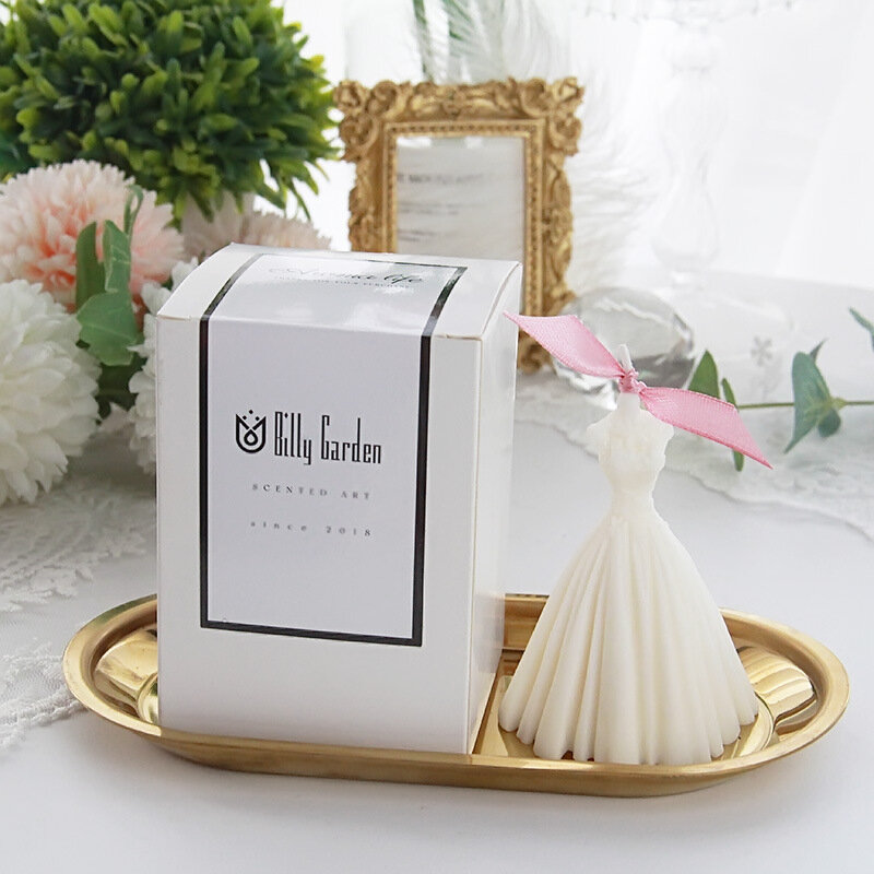 Подарочная коробка "Свадьба мечты", свадебное платье, свеча, украшение спальни