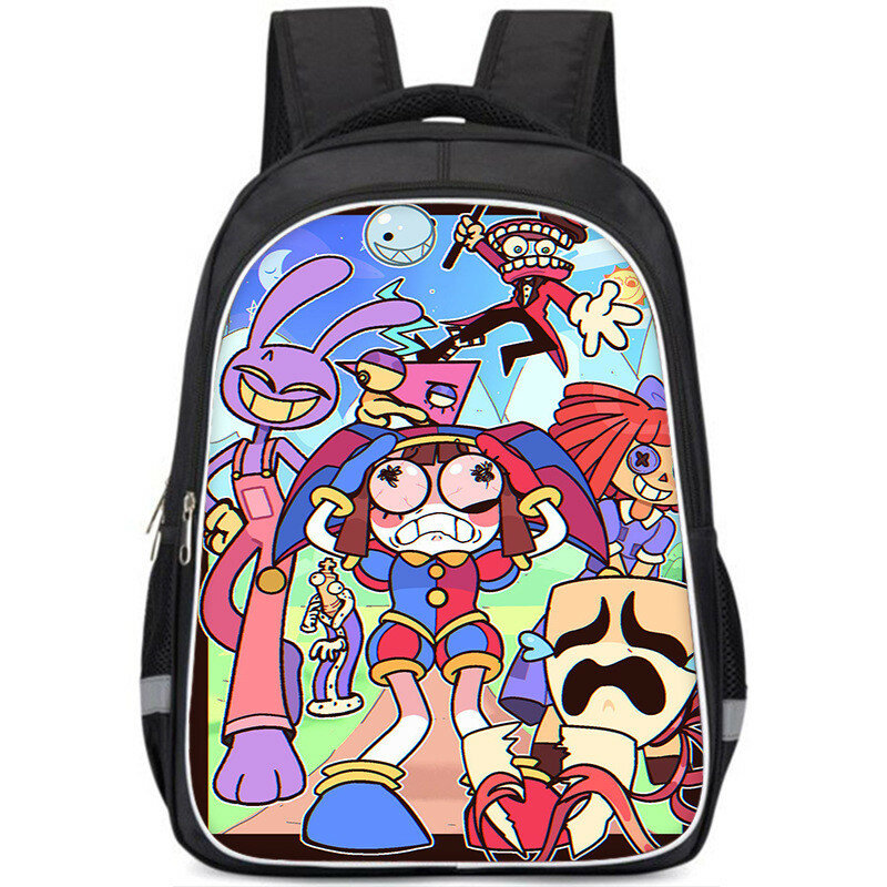 Рюкзак школьный нейлоновый для мальчиков амизинг дигитал циркус большие и малые размеры стиль а малый