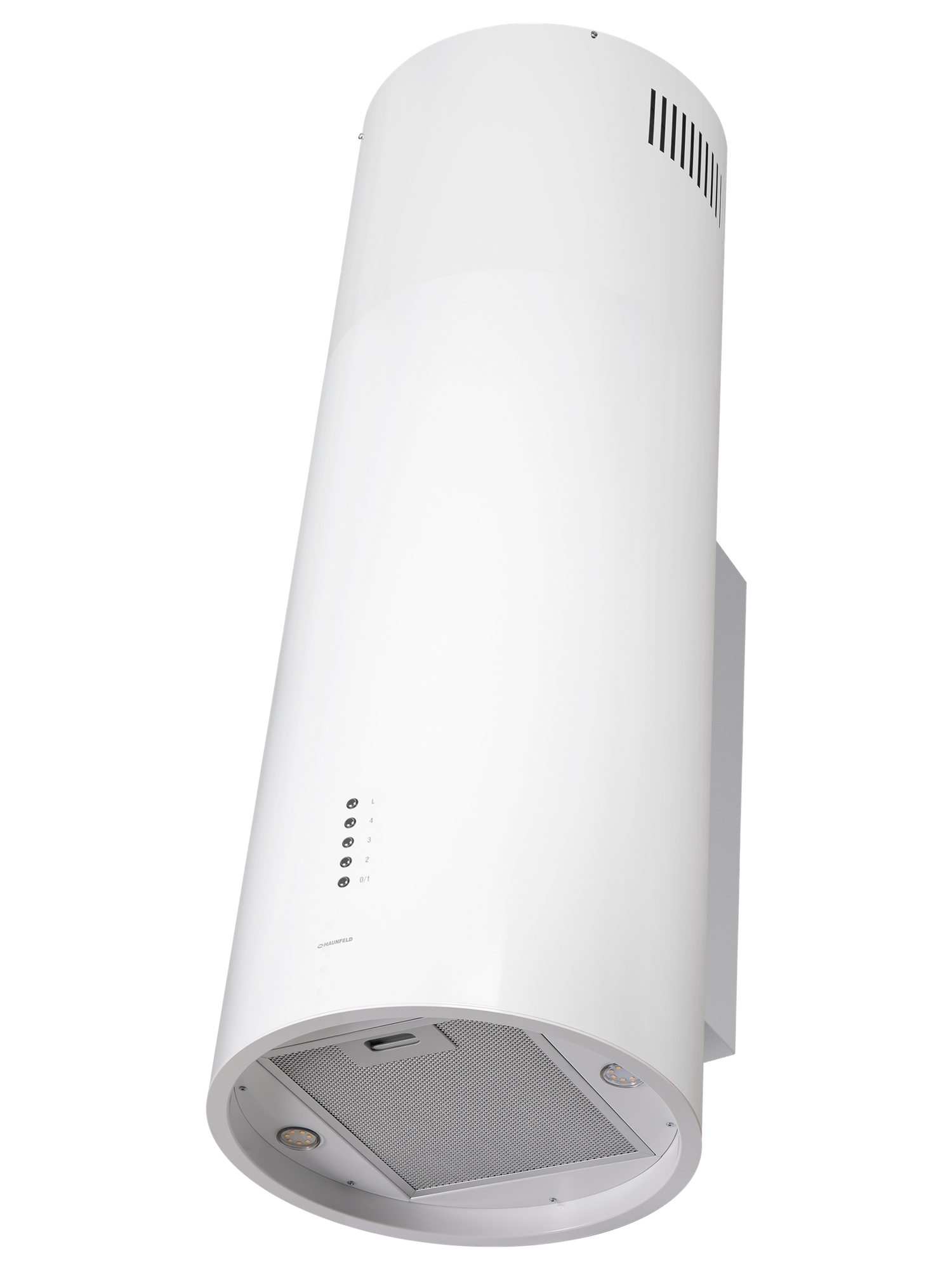 Кухонная вытяжка MAUNFELD Lee Wall 39 Long белый. Телескопическая