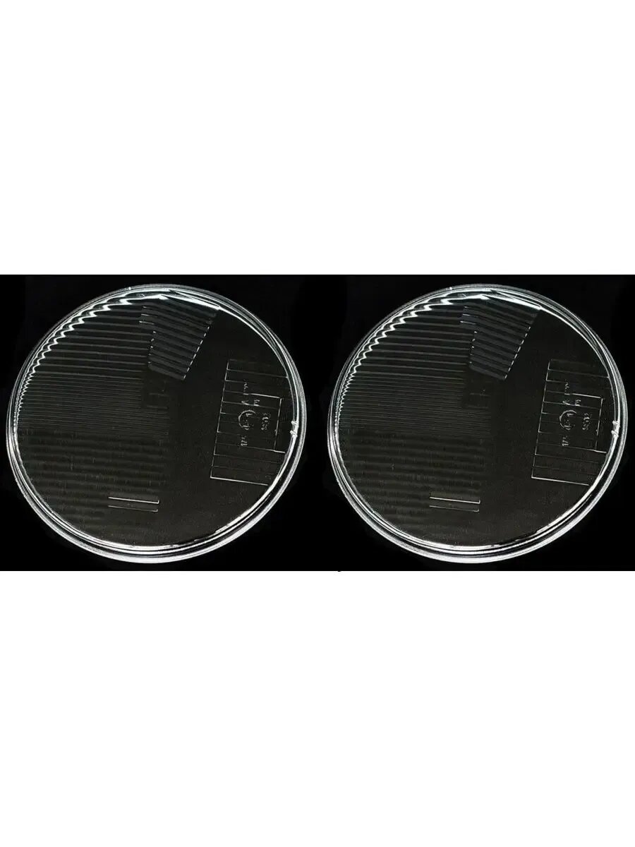 Стекло Фары прав/лев VW Golf II 1983-1992 ком-т 2 шт.