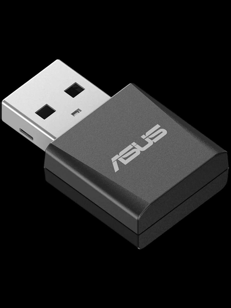 Wi-Fi 7 USB-адаптер ASUS USB-BE92 NANO, BE2900, трехдиапазонный, USB 2.0, с поддержкой 2x2 MIMO
