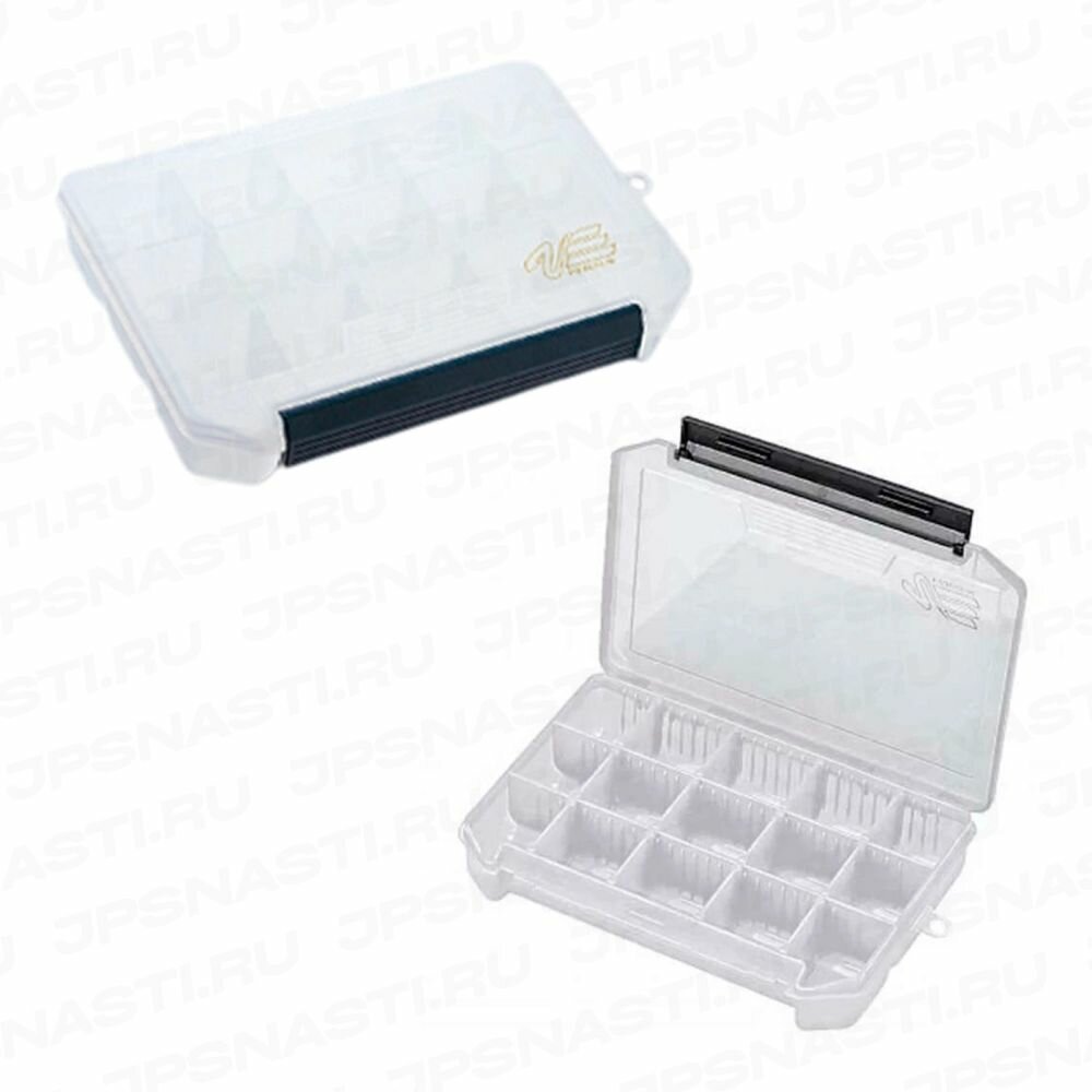 Коробка для приманок Meiho Versus VS-3010ND, 205x145x40 мм, Прозрачный