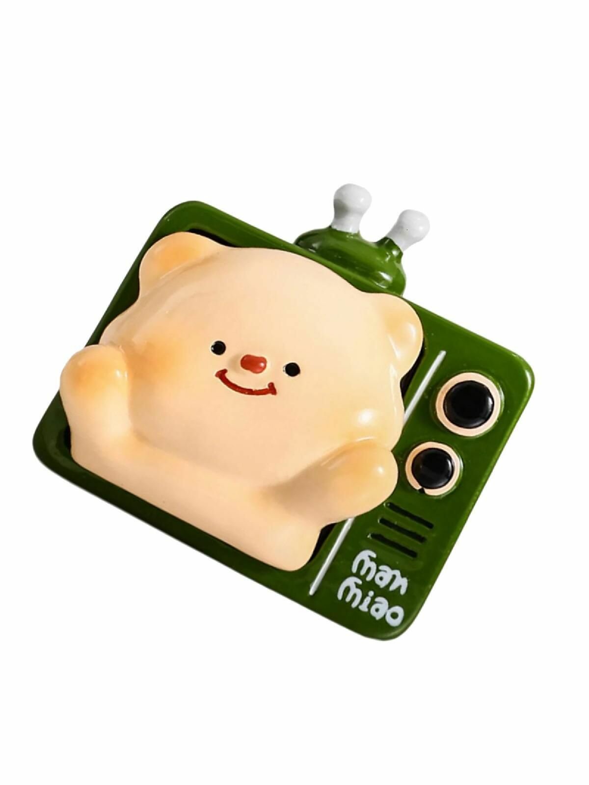 Магнитукрашение, Ретро трехмерное украшение для телевизора с животными, магнитная наклейка на холодильник-медведь