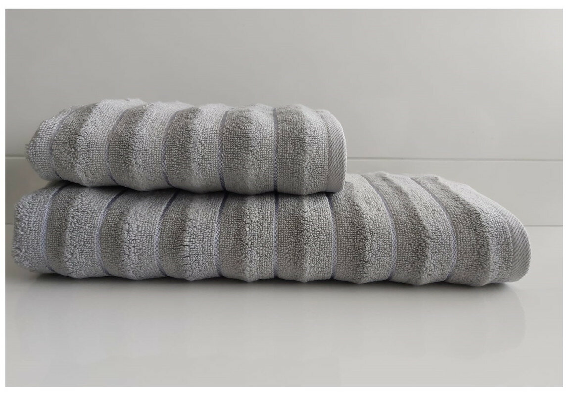 Полотенце Микрокоттон Sofi de Marko SANDRA (серая) 50х90 хлопок