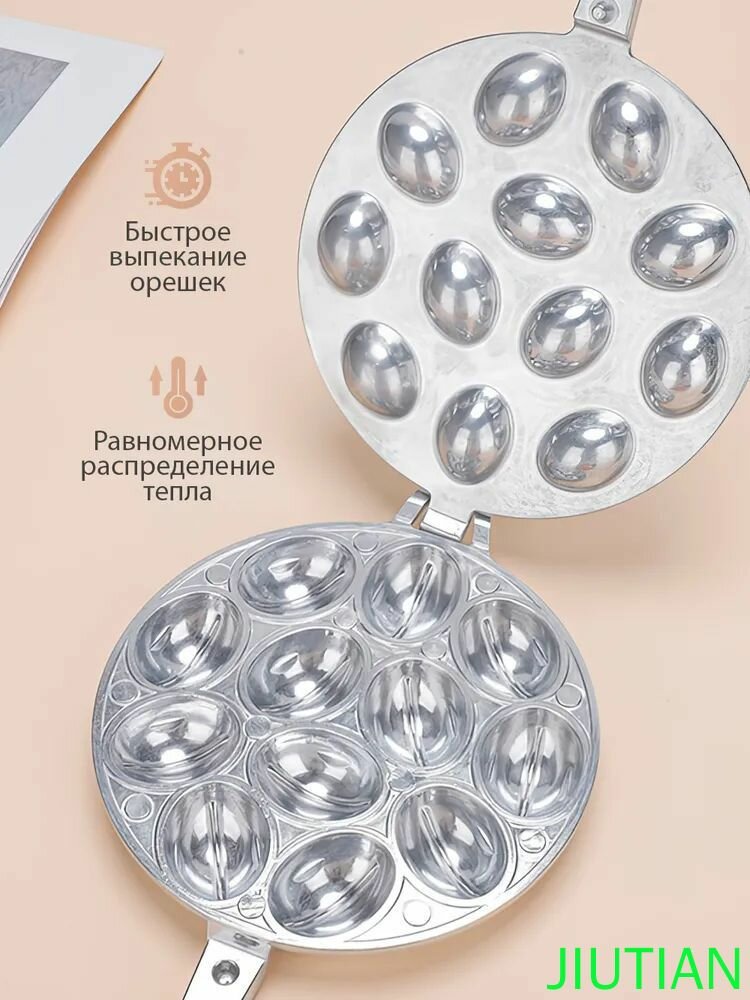 Форма для выпечки, Круглая, 16 яч, 16.3 см x 40 см, 1 шт