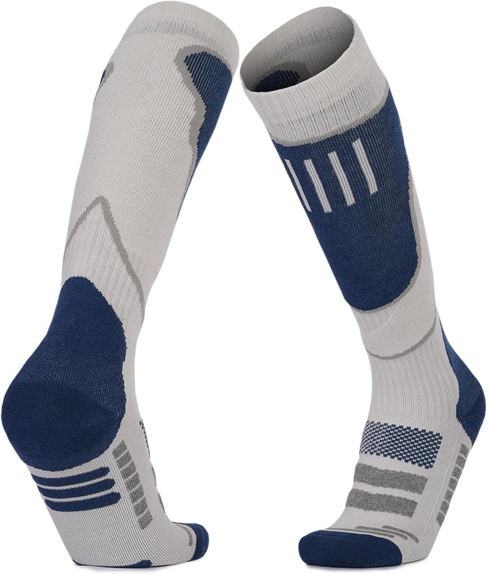 Носки для лыж Под колено Повседневные Ботфорты Носки для походов Зимние Сноубординг Термальные Носки Женщины Мужчины для лыжных забегов Фабрика:85% Хлопок, 2% Нейлон, 3% резина, 10% Спандекс Уход: Только ручная стирка Паттерн: Геометрический Цвет: