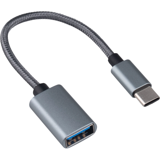 Cablexpert Кабель-адаптер USB 2.0 AF --> USB-COTG 0.15m
