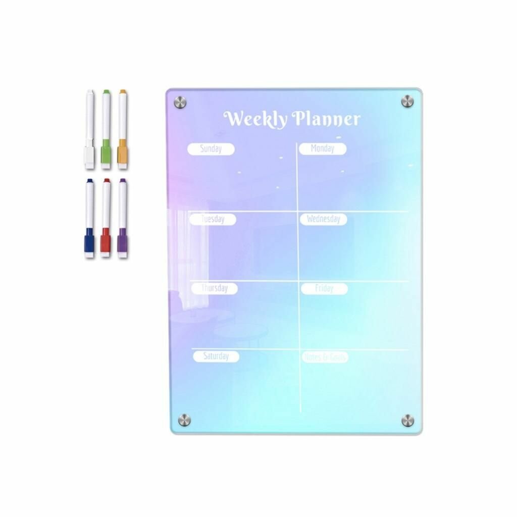 Магнитный календарь-доска для холодильника, - Большой - HCTYU389