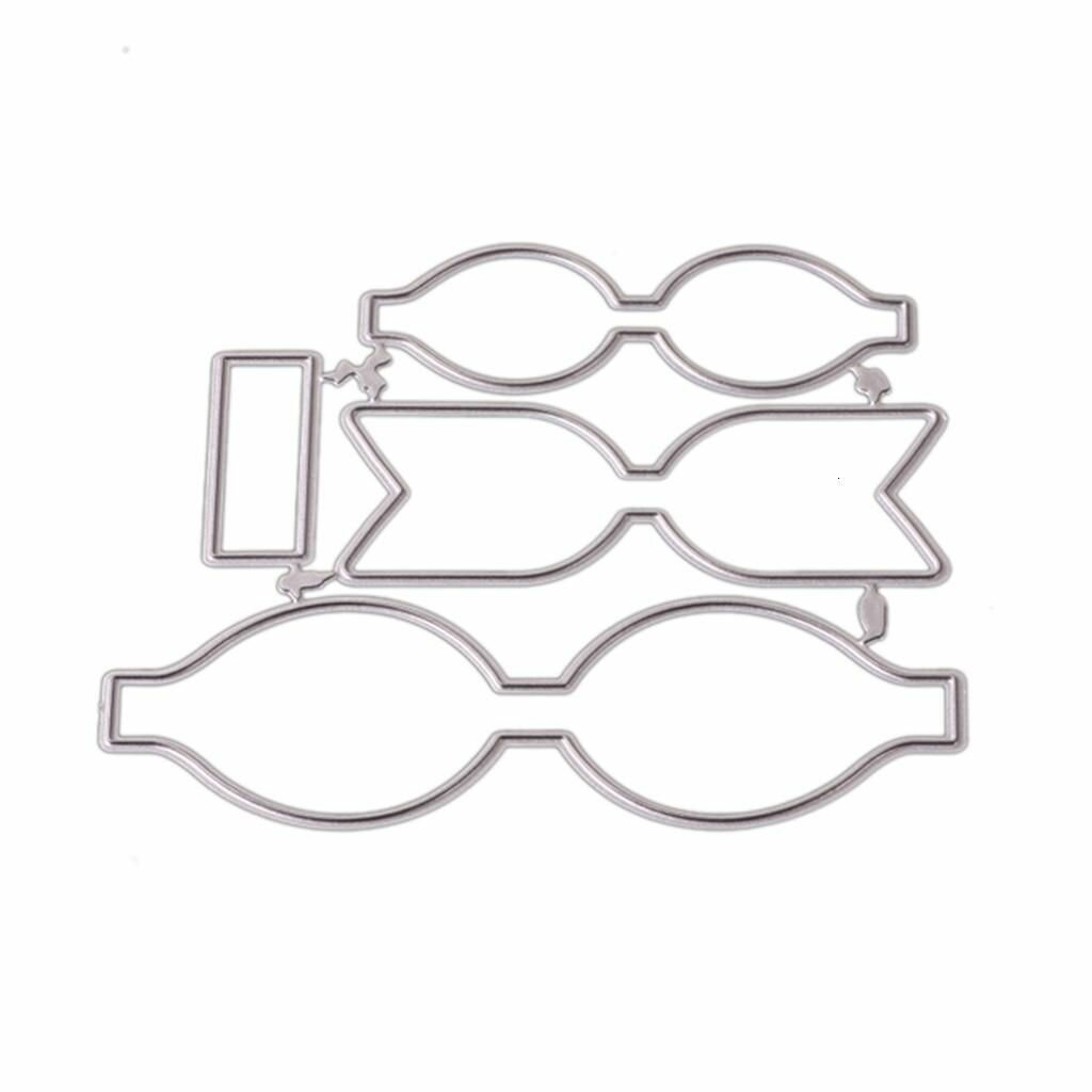 Вырубные штампы "Бант" для скрапбукинга