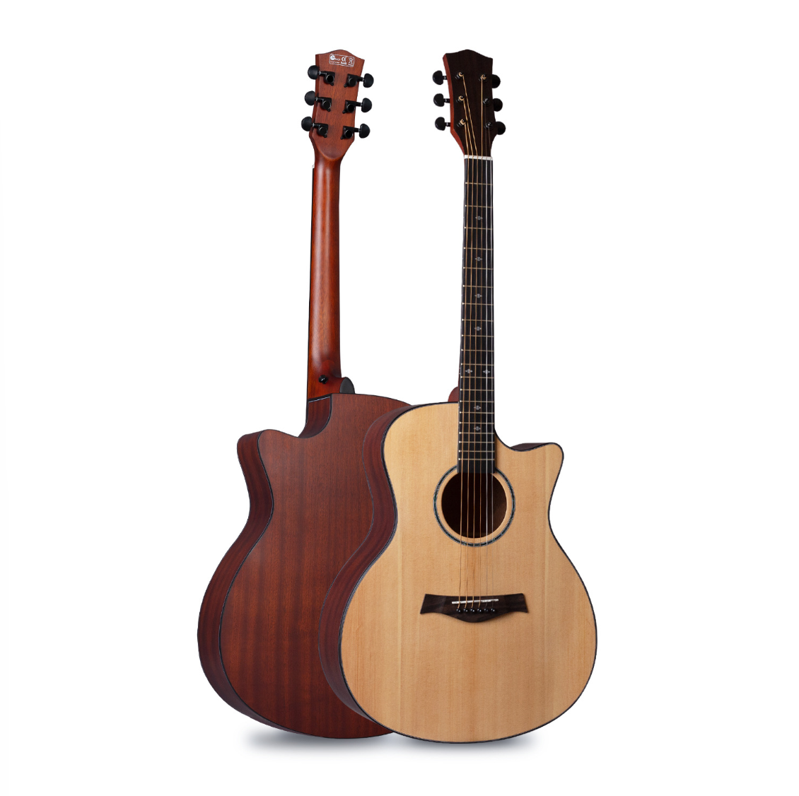 41 - дюймовая однопанельная баллада гитара матовая ель деревянная лапша однодеревянная гитара студент guitar инструмент