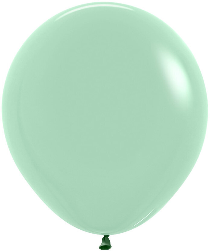 Воздушные шары Sempertex 18', 46 см, зеленый чай, пастель ретро, 25 шт