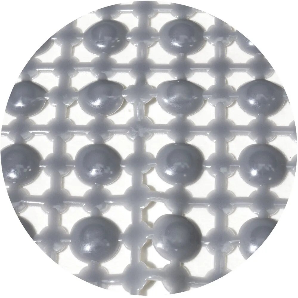 Коврик в ванную противоскользящий на присосках "Комфорт" 36х65 см / коврик для ванной, душа, бани, сауны