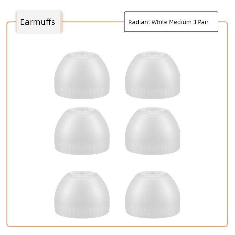 Силиконовые чехлы для наушников Sony MDR-XB55AP XB75AP XB70BT, аксессуары SONY Новый стиль — прозрачный белый: средний