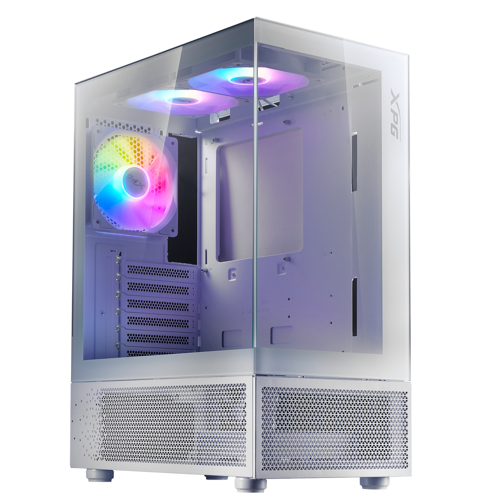 Корпус XPG Invader X Mini WHITE INVADERXMINIMT-WHCWW без БП, белый