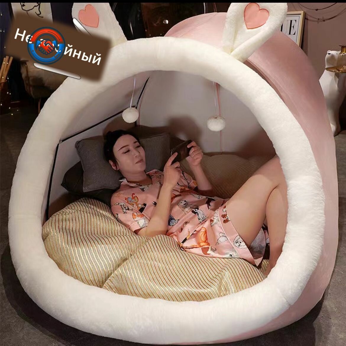 Диван детский ленивый, мягкий креативный диван для детей и взрослых, необычная форма для отдыха и игр, в 3 цветах, модели с летними ковриками и плюшевой отделкой