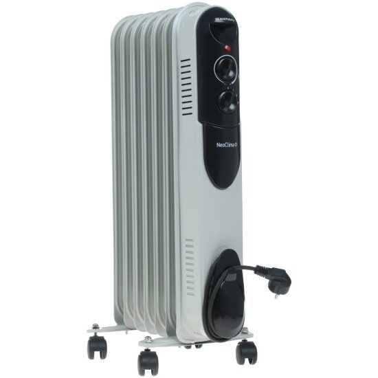 Масляный радиатор Neoclima NC 9307, 7 секций