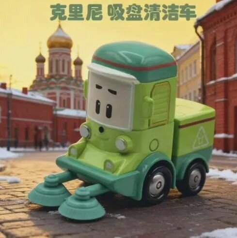 Машинка Робокар Поли, металлическая машинка , Robocar POLI