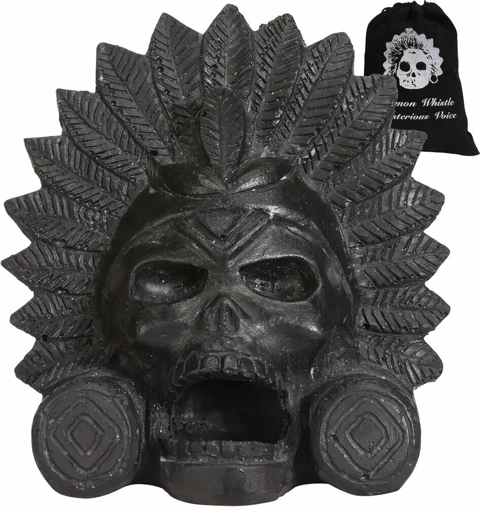 Ацтекский свисток смерти. Самый громкий. Осторожно!