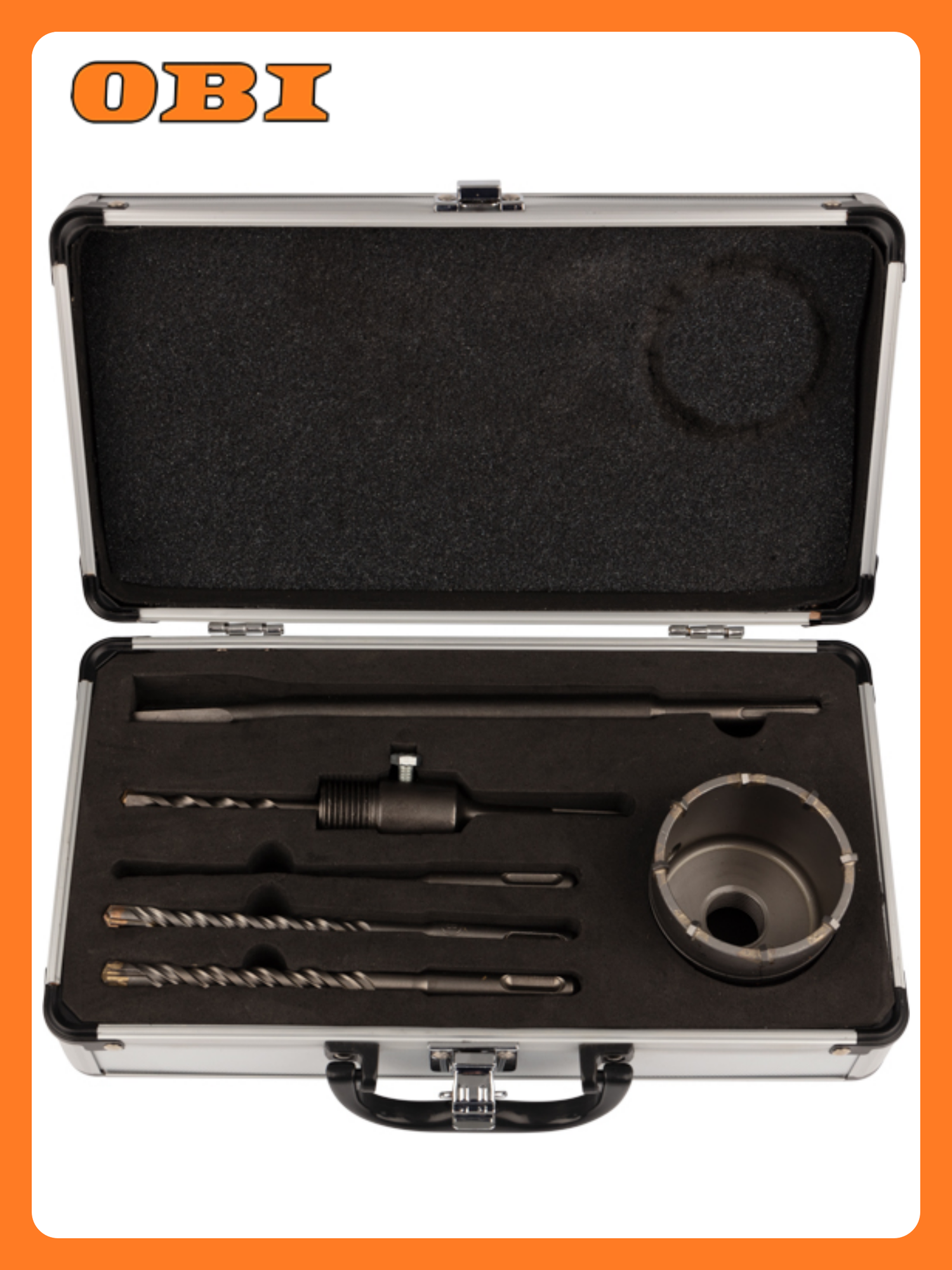 Набор для установки подрозетников SDS PLUS, 5 предметов KRANZ