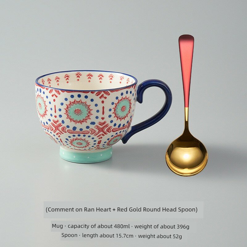 Керамическая кружка для завтрака в американском стиле, чаша для овсянки, подходит для микроволновки, для девочек, для