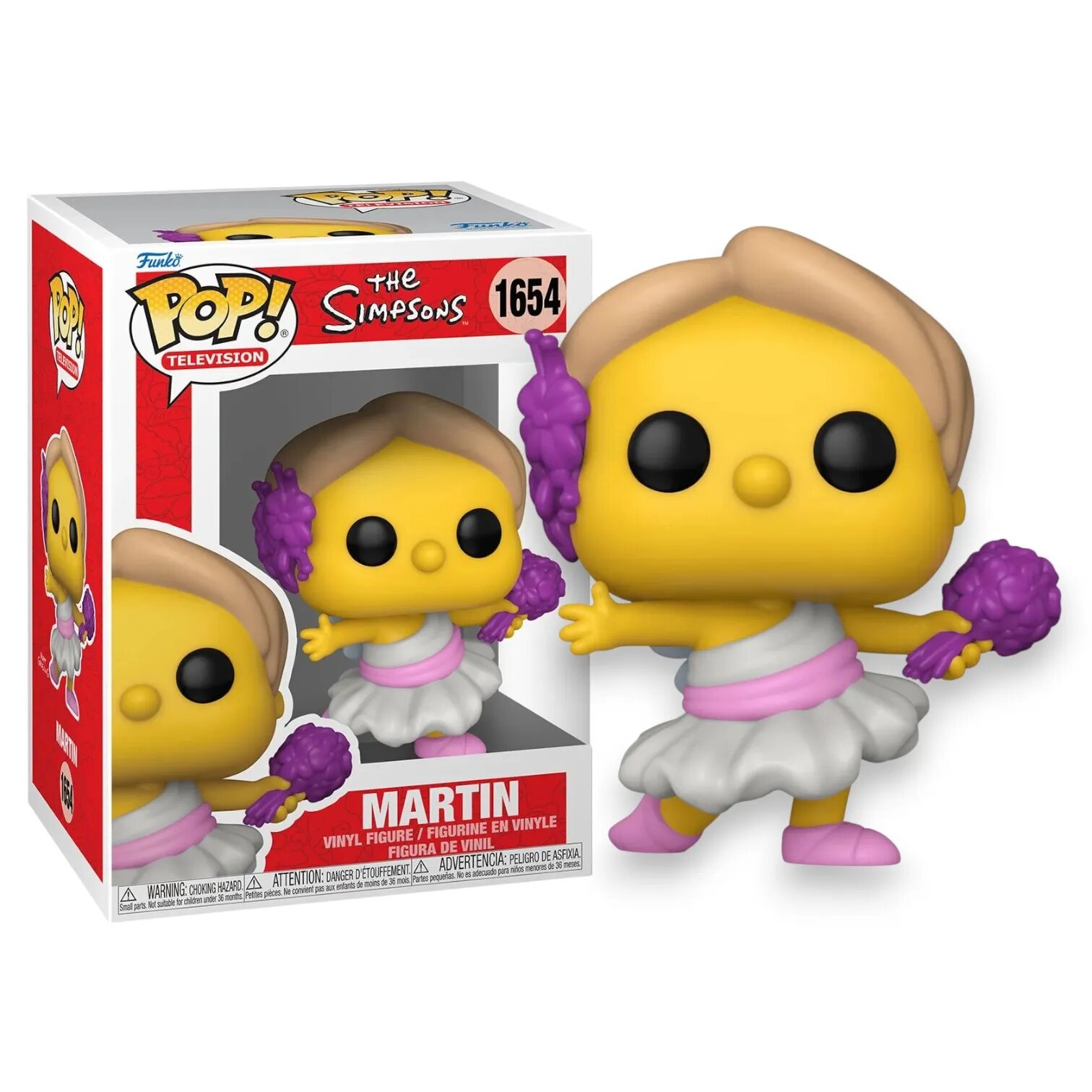 Фигурка Funko Pop! коллекционная Мартин "Симпсоны" 1654, оригинальное издание (Фигурка Фанко Поп)