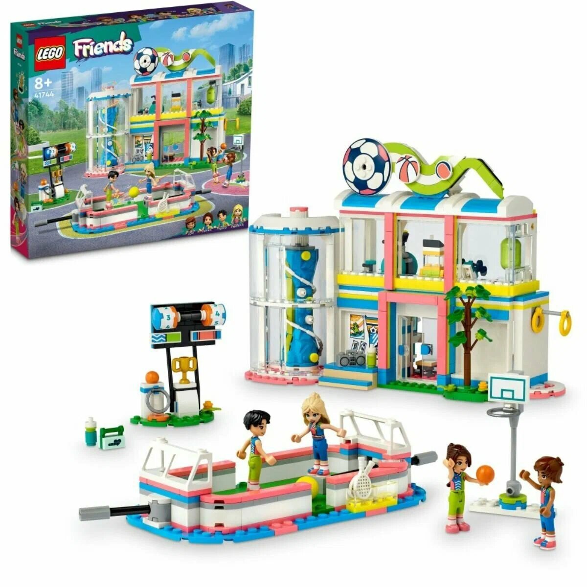 41744 Пластиковый Конструктор Lego Friends 41744 Sports Center Спортивный центр