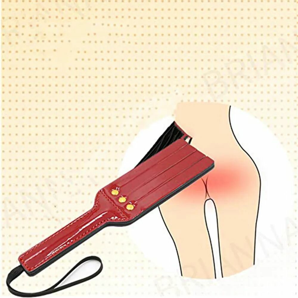 Кожаный хлыст для БДСМ